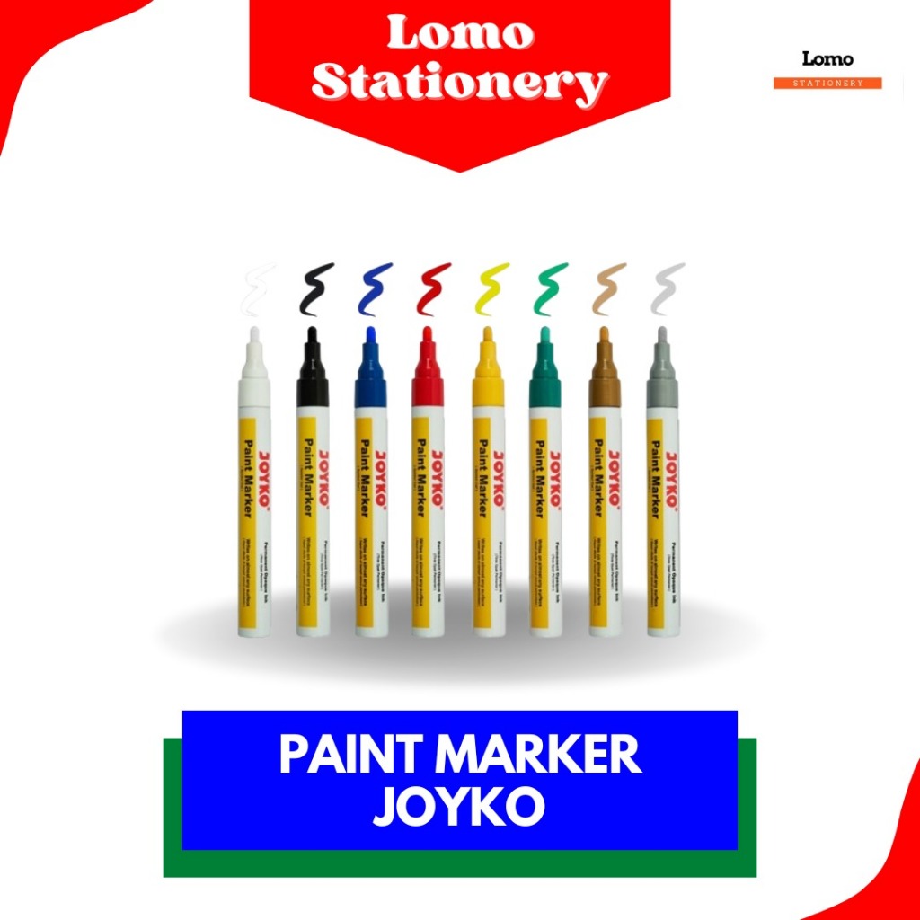 Jual Paint Marker Color Spidol Cat Permanen Warna | Shopee Indonesia