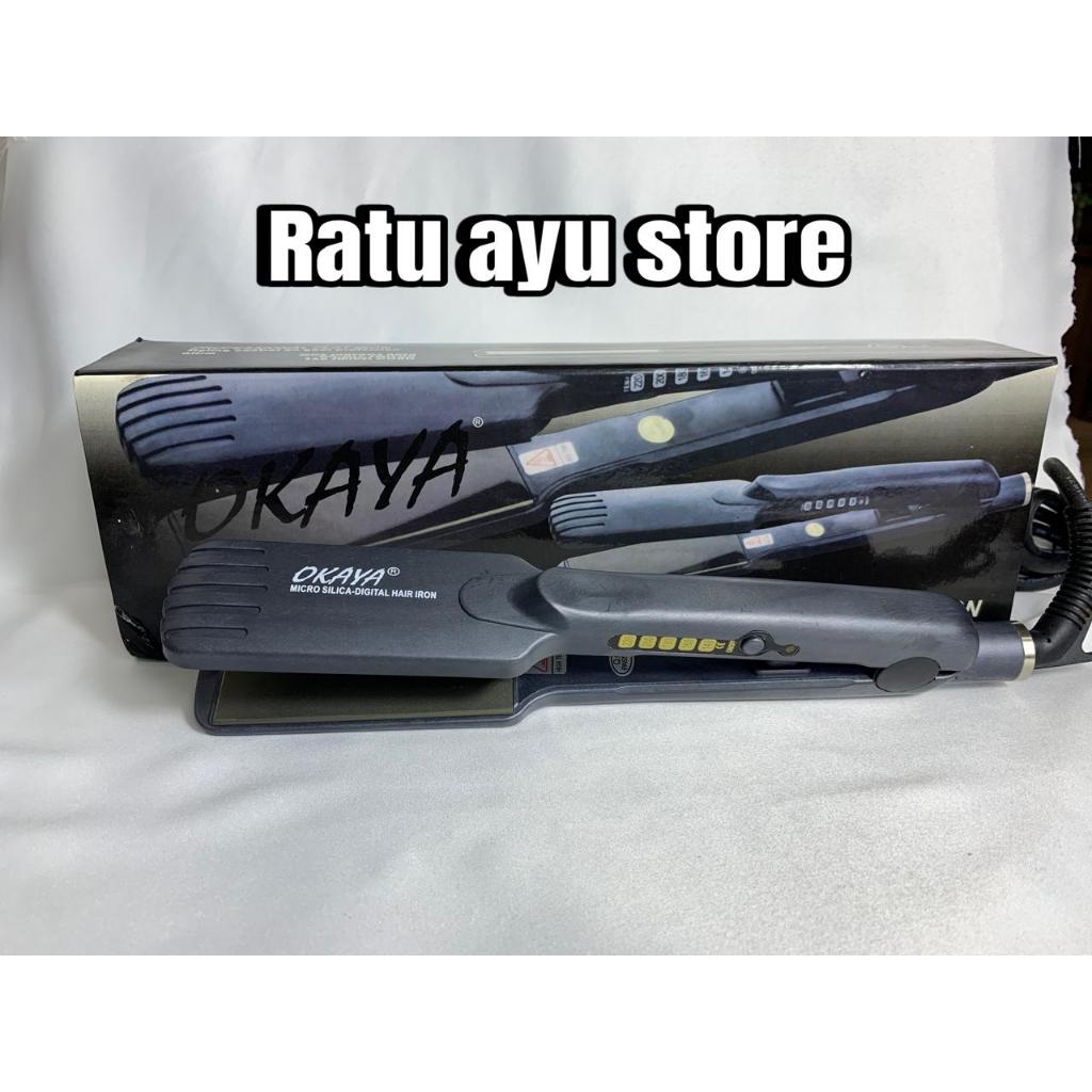 Jual OKAYA Hair iron (catok) original | Shopee Indonesia