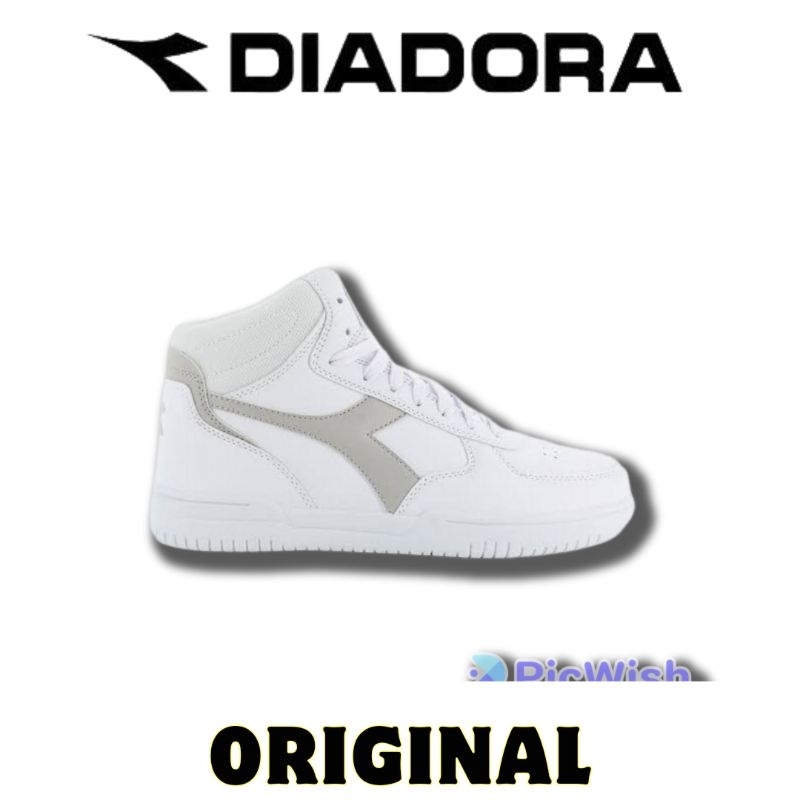 Jual Sepatu Diadora Raptor White Wind Chime High Women's Original ...