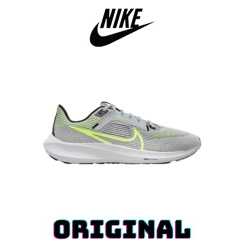 Jual Sepatu Nike Air Zoom Pegasus 40 Wolf Grey ( DV3853 004 ) Original ...
