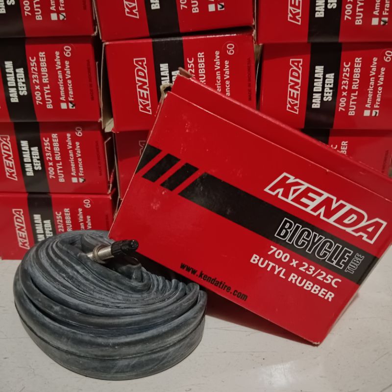 Jual Ban Dalam Sepeda Fixi /Fixie Kenda 700 x 23/25C FV 60mm | Shopee ...