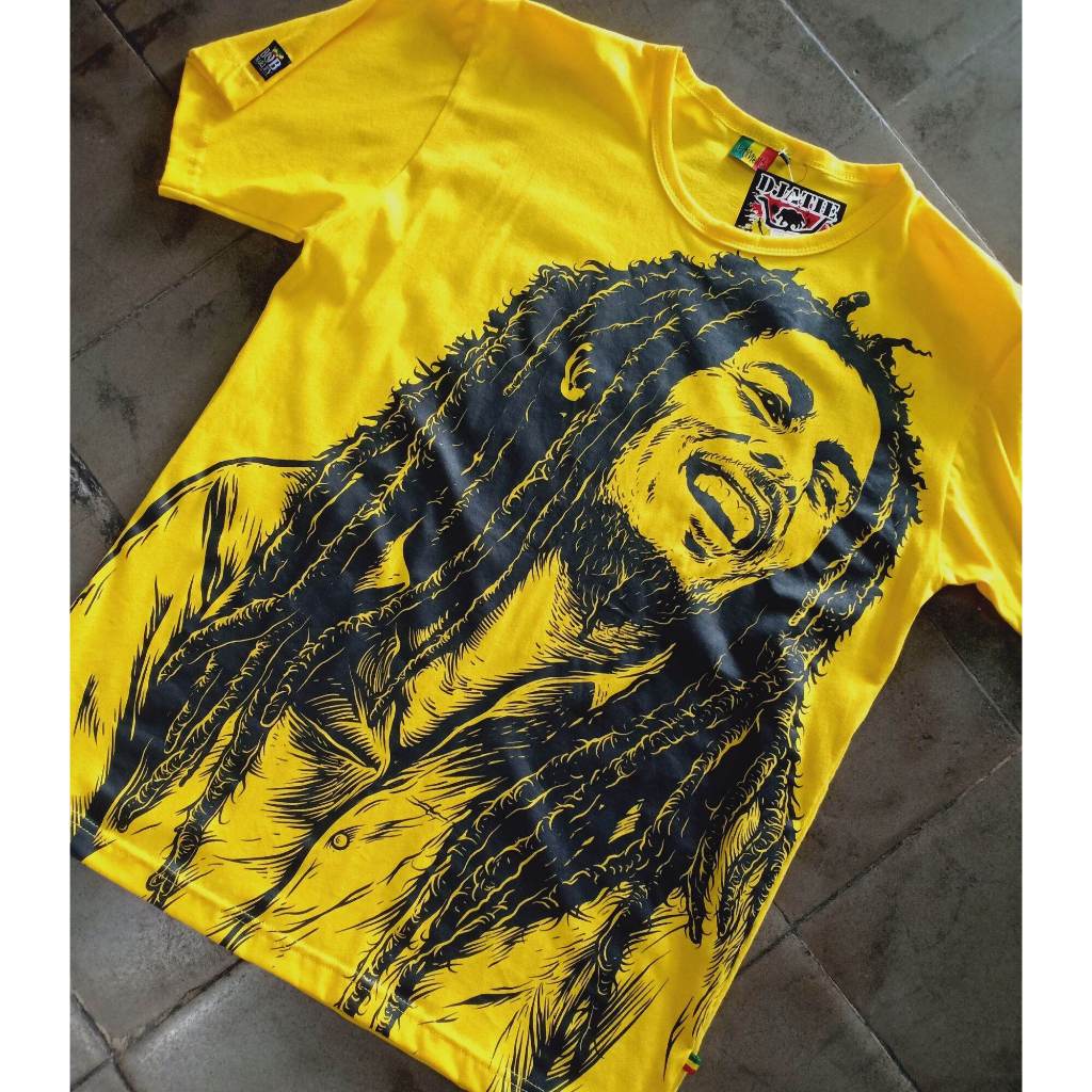 Jual . JATIMAIKA kaos Bob Marley big size tshirt jamaica baju rege ...
