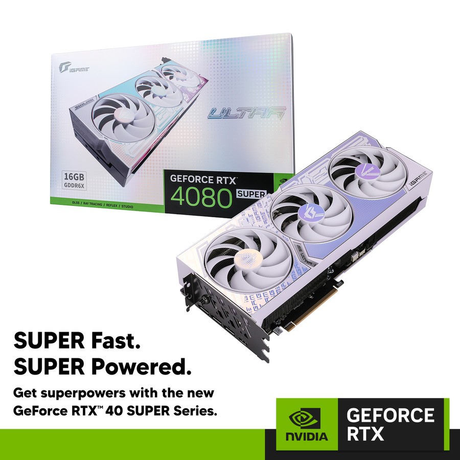 Jual Colorful iGame GeForce RTX 4080 SUPER 16GB Ultra W OC | Shopee ...