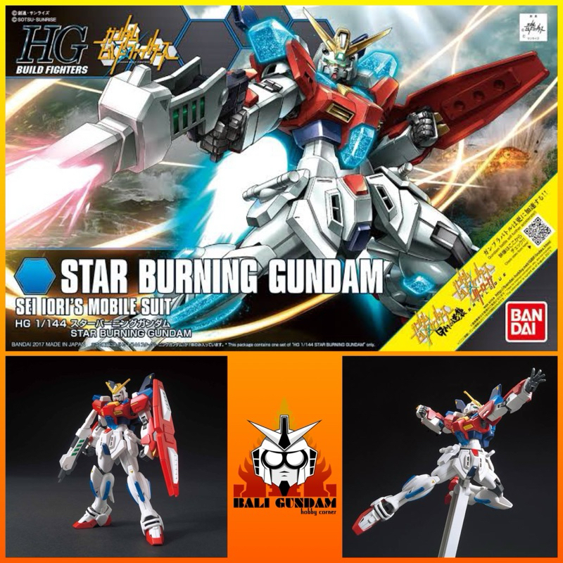 Jual HG 1/144 SB-011 STAR BURNING GUNDAM Bali Gundam Hobby Corner Bandai Original | Shopee Indonesia