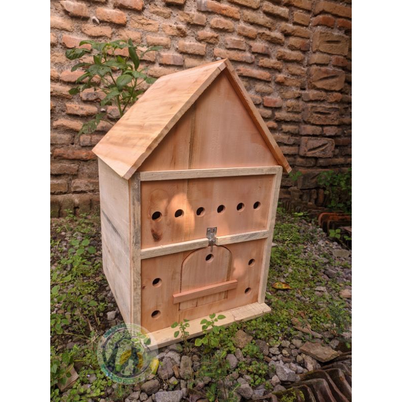 Jual Pagupon Kandang Merpati Dara Burung Hantu Atap Lancip Modern ...