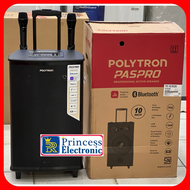 Jual POLYTRON Professional Active Speaker PAS PRO10F6 dan 12F6 | Shopee ...