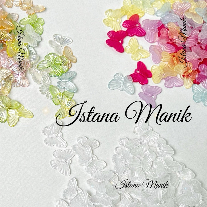 Jual Manik Mote Liontin Kupu Charm Kupu Jelly Candyland (15gr) | Shopee ...