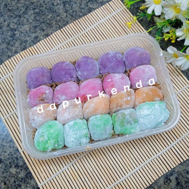 Jual Mochi Rasa Buah Mangga, Anggur, Melon, Strawberry / Mochi Rasa ...