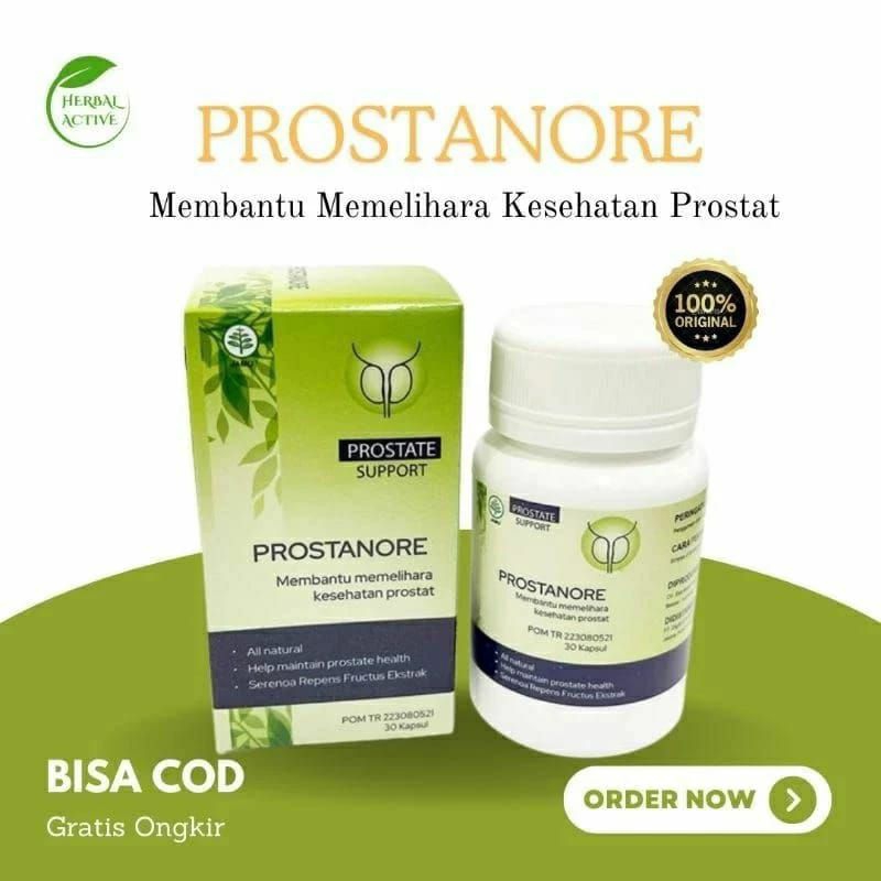 Jual PROSTANORE 30 KAPSUL POM:TR 223080521 𝗢𝗕𝗔𝗧 𝗣𝗥𝗢𝗦𝗧𝗔𝗧 𝗧𝗘𝗥𝗟𝗔𝗥𝗜𝗦 𝗛𝗔𝗦𝗜𝗟 ...