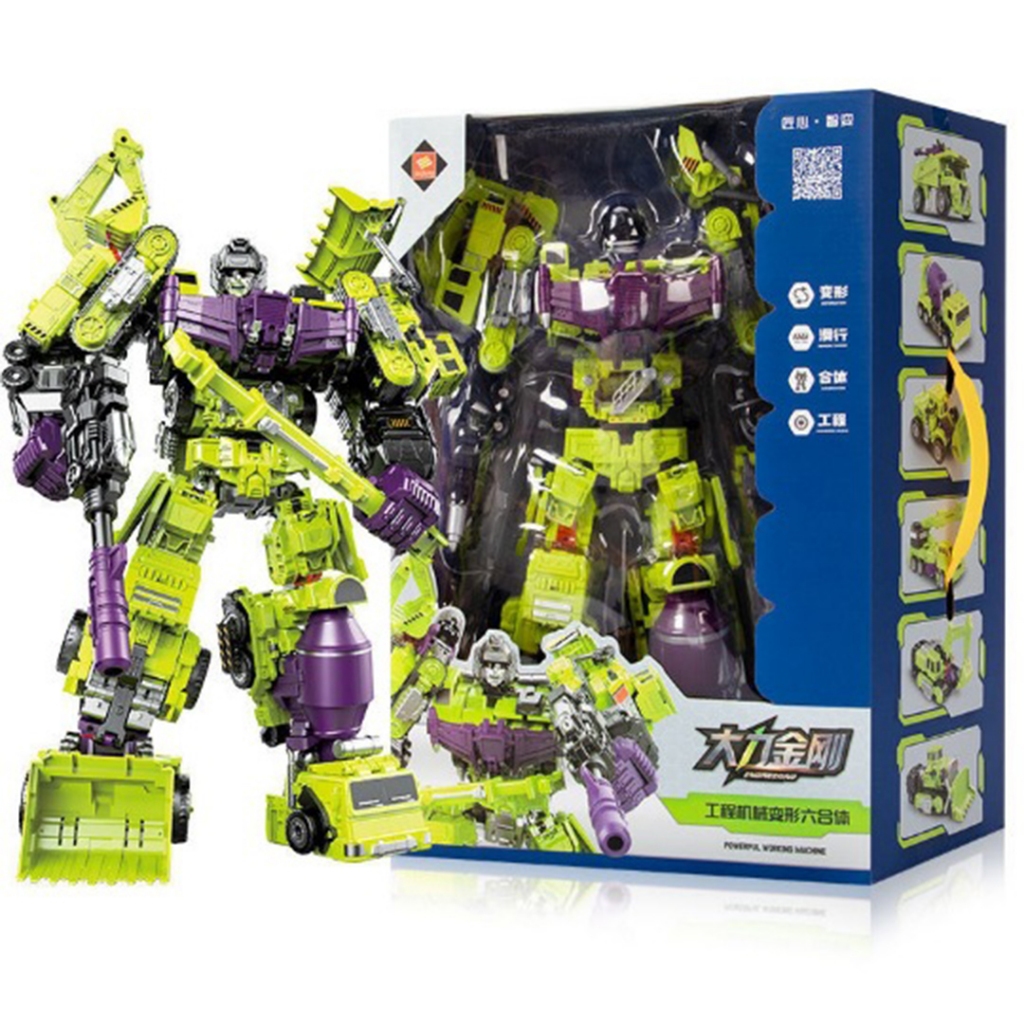 Jual Koleksi Diecast Transformers Devastator DK-01 / Figurine Series ...