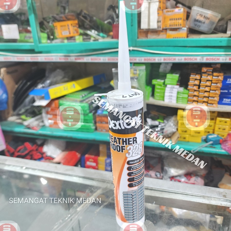 Jual LEM SILICONE SEALANT WEATHERPROOF WEATHER PROOF BLACK HITAM ...