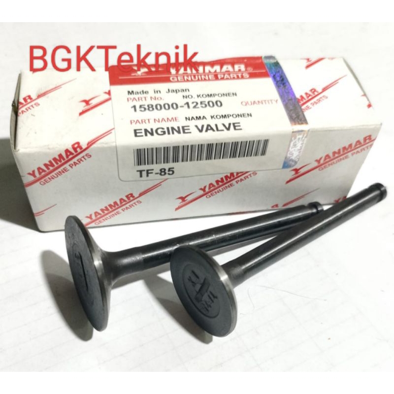 Jual Klep Valve In Ex TF85 Yanmar Deisel TF85 Yanmar | Shopee Indonesia