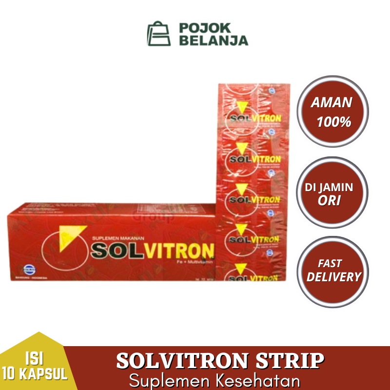 Jual SOLVITRON STRIP ISI 10 KAPSUL | Shopee Indonesia