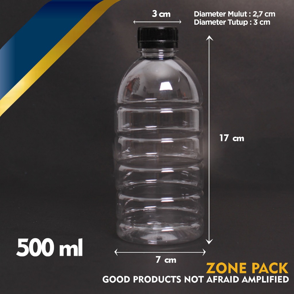 Jual Botol | Botol Minum Plastik LN + Tutup Berbagai Ukuran | Botol ...