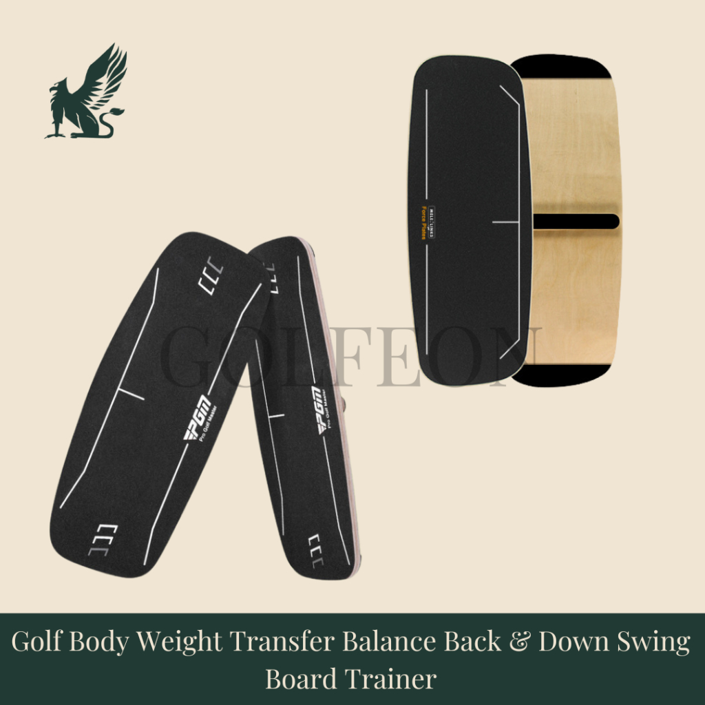 Jual PGM Golf Swing Board Trainer/Body Weight Transfer Balance Back ...