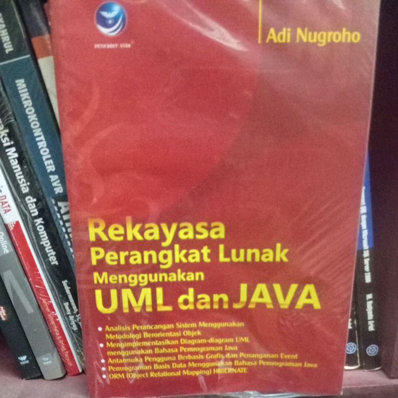 Jual buku asli: rekayasa perangkat lunak menggunakan UML dan JAVA ...