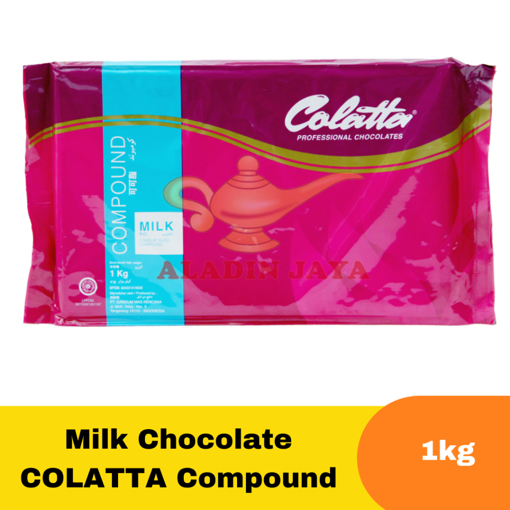 Jual Milk Chocolate COLATTA Compound 1kg | Shopee Indonesia