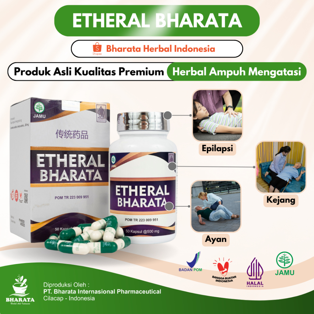 Jual Etheral Bharata Obat Herbal Epilepsi Ayan Kejang Saraf Otak Step Pada Anak Penyumbatan ...