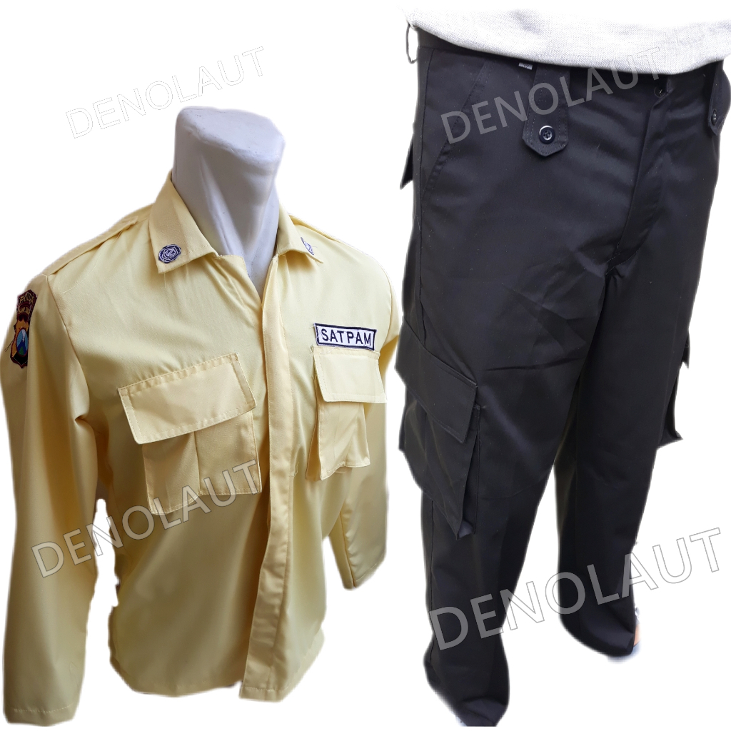 Jual Seragam PDL Satpam Terbaru / Seragam Lapangan Security | Shopee Indonesia