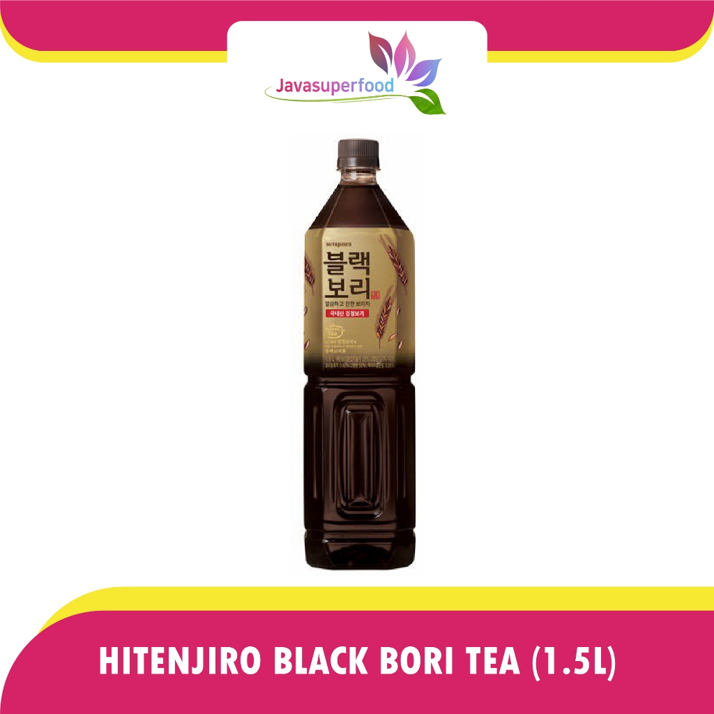 Jual Hitenjiro Black Bori Tea 1,5Lt Teh barley Hitam 1500ml | Shopee Indonesia