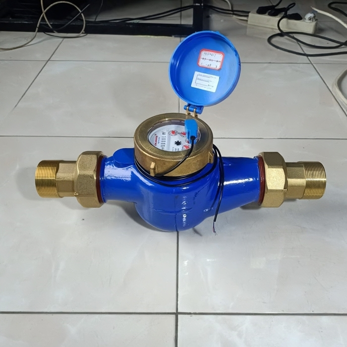 Jual WATER METER 2 INCH PULSER DN50 CONNECTION SCREW/DRAT CALIBRATE ...