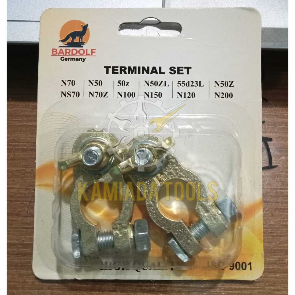 Jual Terminal Aki Set/Kepala Aki BARDLOF/HARMIT/Kepala Accu | Shopee ...