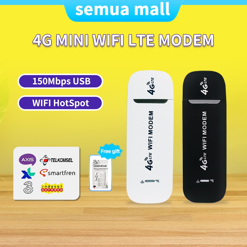 Jual Modem WIFI 4g All Operator Modem Mifi 4G LTE 150 Mbps Travel WIFI ...