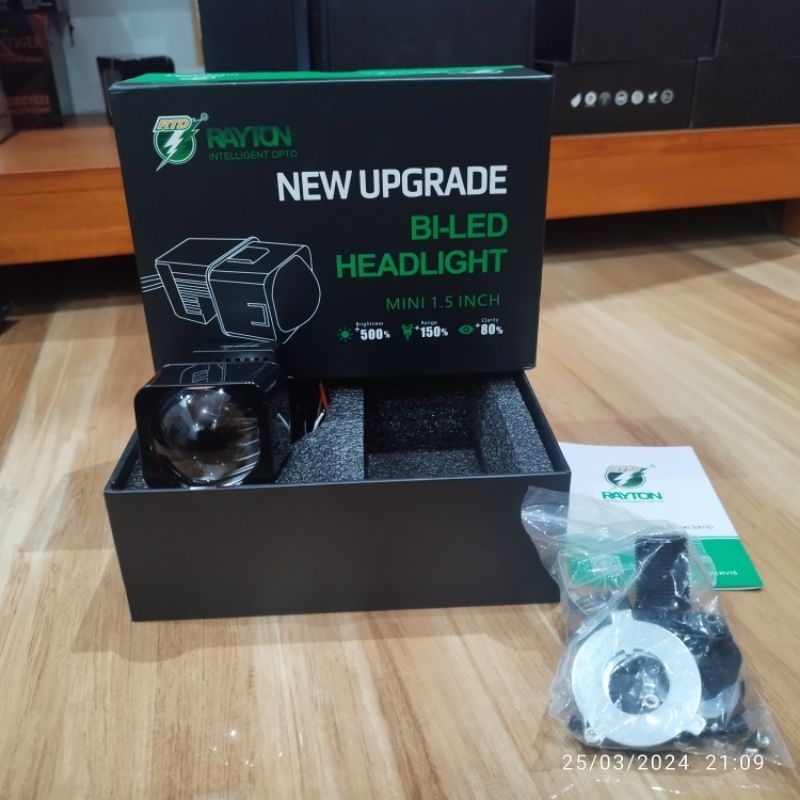 Jual Projector Biled matrix x1 1,5 inch RTD RAYTON low 40w hight 50w ...