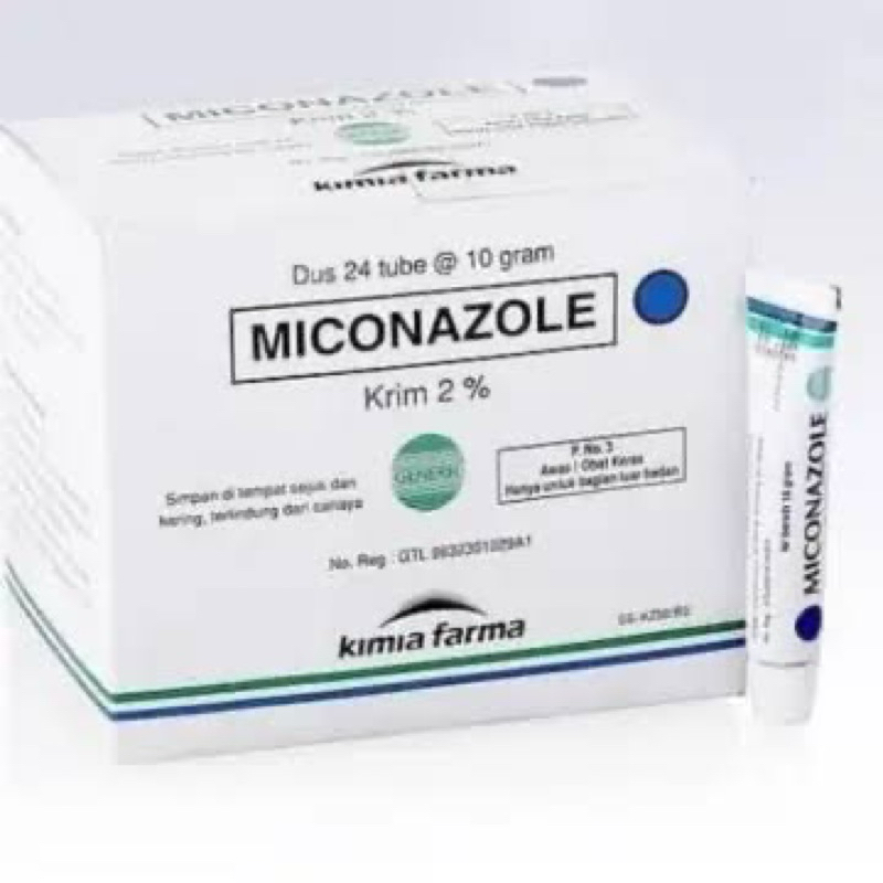 Jual Miconazole Nitrate 10g ( Kimia Farma ) - Obat Salep Jamur Luka ...