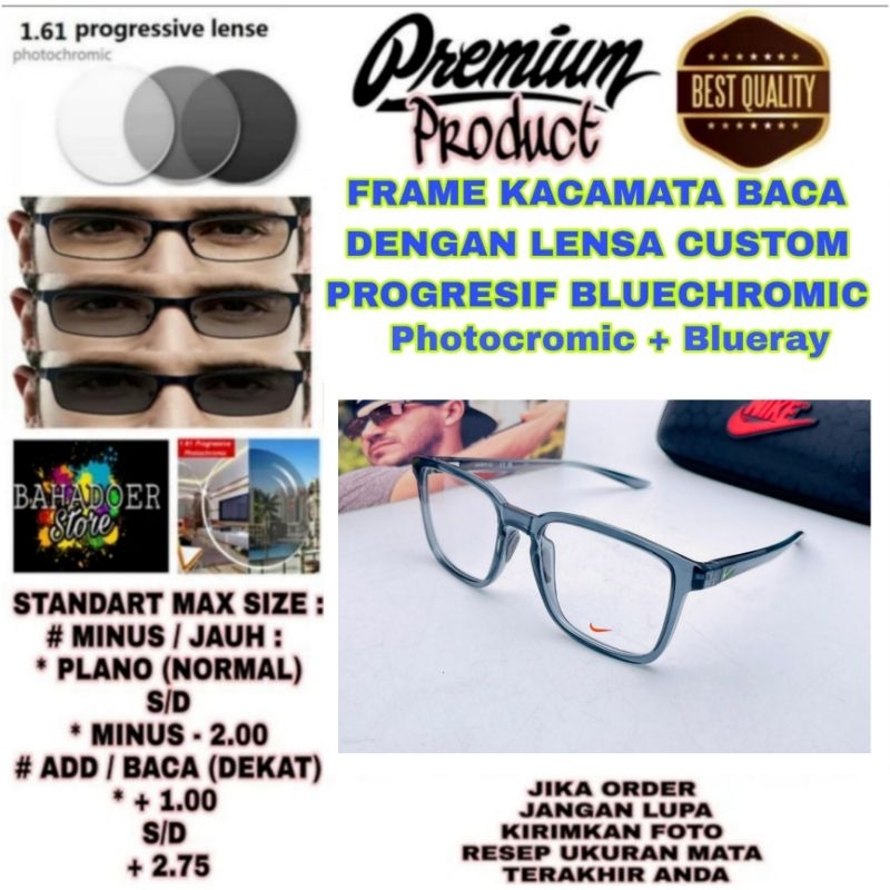 Jual KACAMATA BACA FRAME 2237 DENGAN CUSTOM LENSA BACA PROGRESIF ...