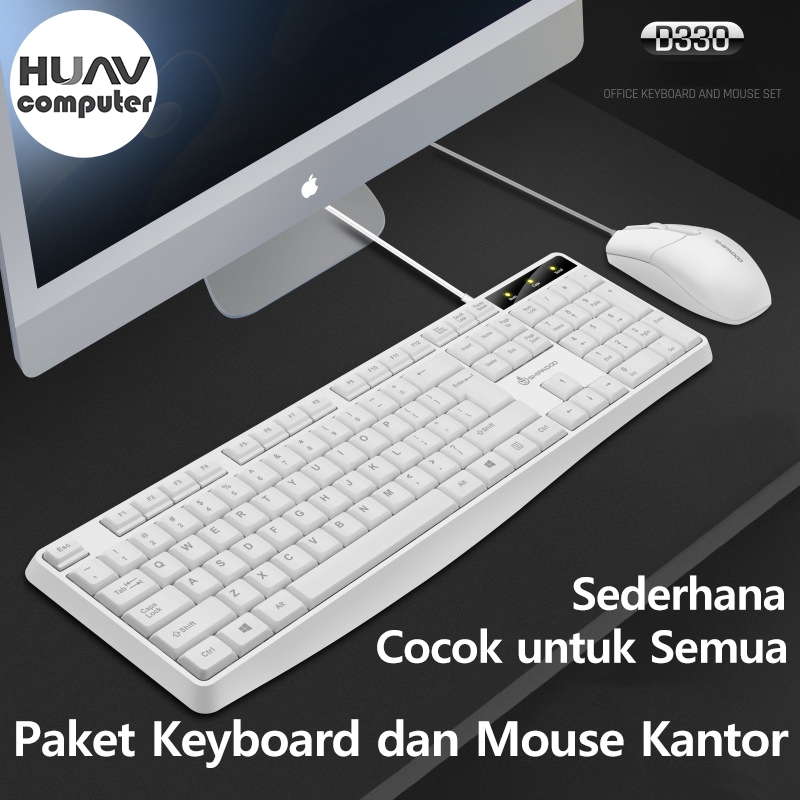 Jual Paket Combo Keyboard dan Mouse USB / Untuk Rumah, Belajar, Kantor ...