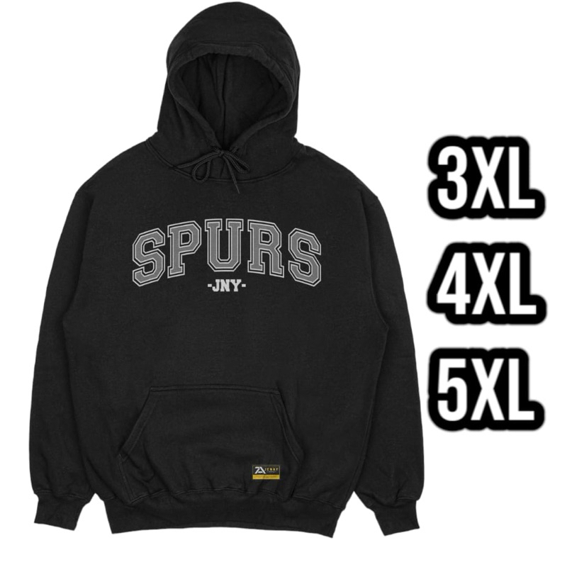 Jual JENAY Hoodie Jumper SPURS Oversize Jumbo XXXL XXXXL XXXXXL Pria ...