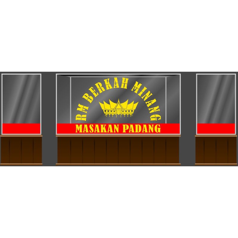 Jual stiker cutting . stiker custom . stiker rumah makan padang ...