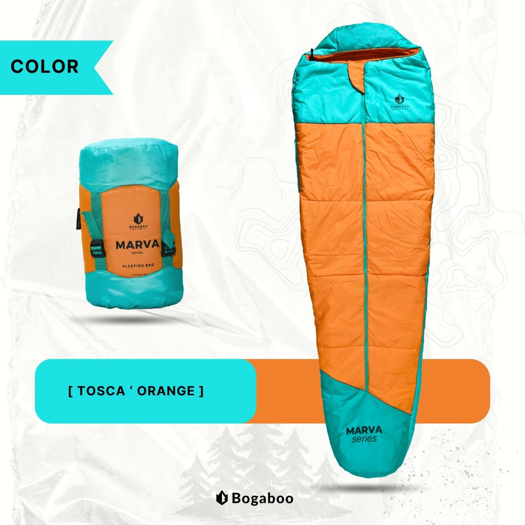 Jual BOGABOO Sleeping bag Synthetic down Seri MARVA Model Mummy ...