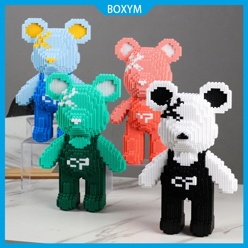 Jual Nano Block Violent Bear Series Bricks Education Balok Susun ...