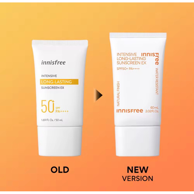 Jual Innisfree Intensive Long-Lasting Sunscreen Ex SPF50+ PA++++ 60ml ...