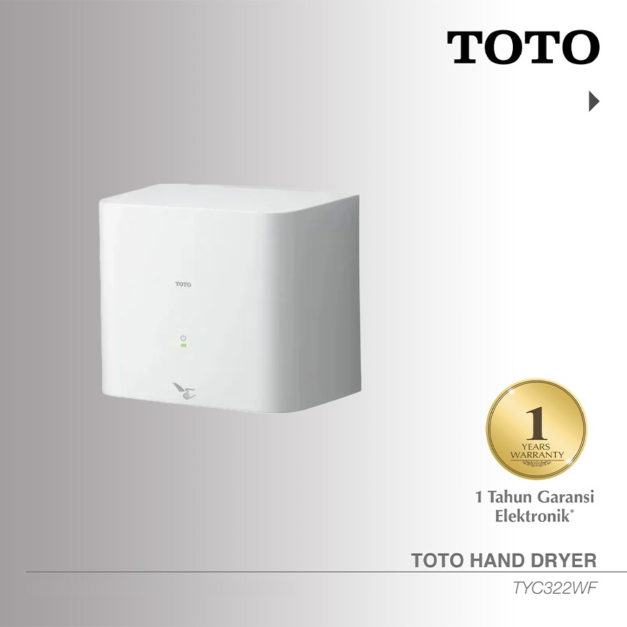 Jual TOTO Hand Dryer TYC322WF | Pengering | Shopee Indonesia