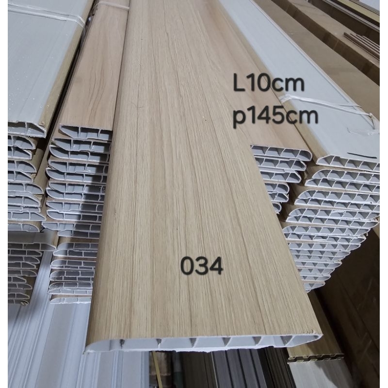 Jual PLINT PVC LIST LANTAI DINDING LIST VYNIL LANTAI UK 8-9CM | Shopee ...