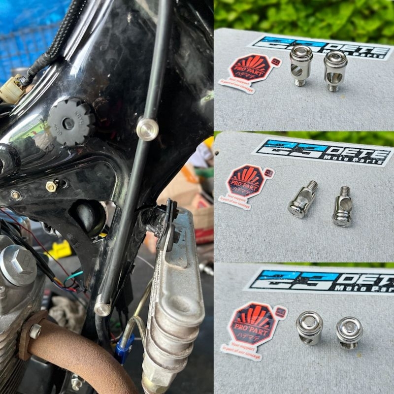 Jual pen manisan breket klem kabel kopling stainless pro part | Shopee ...