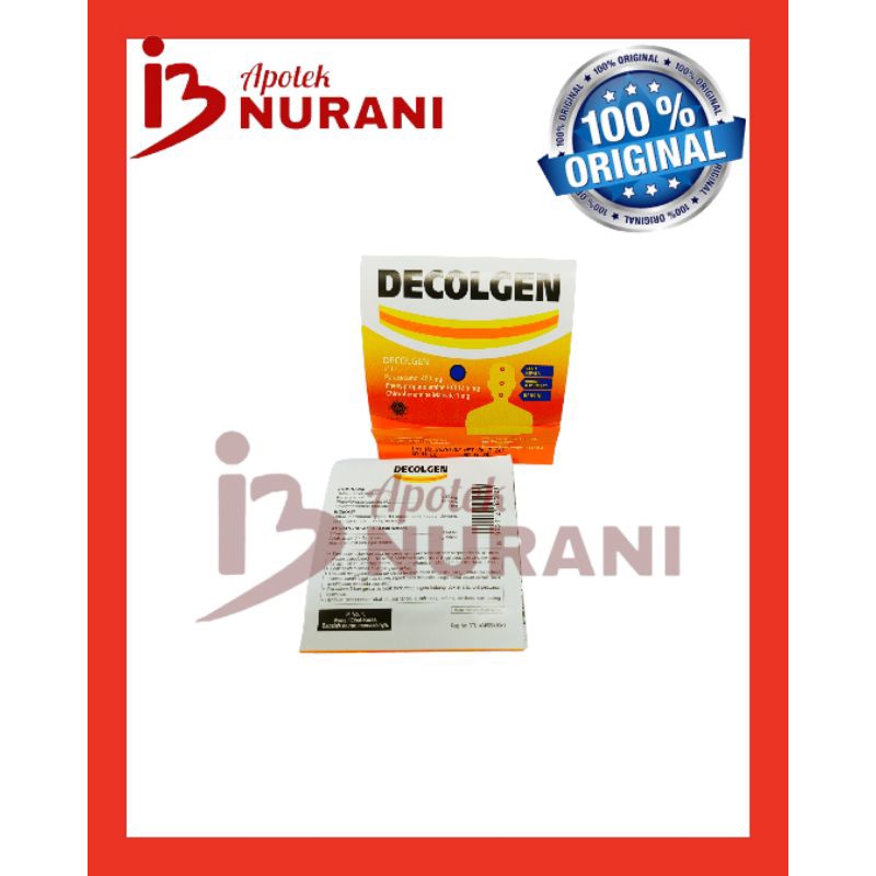 Jual DECOLGEN OBAT DEMAM FLU DAN BATUK | Shopee Indonesia