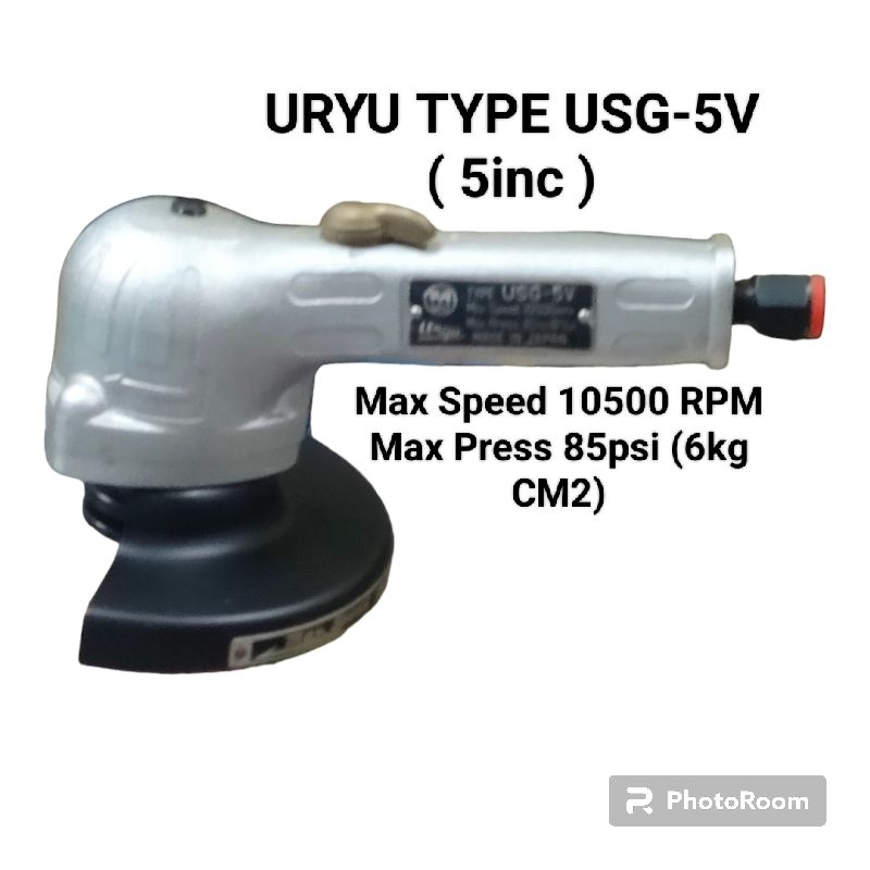 Jual URYU USG-5V (5inc) Mesin Gurinda Angin MADE IN JAPAN | Shopee ...