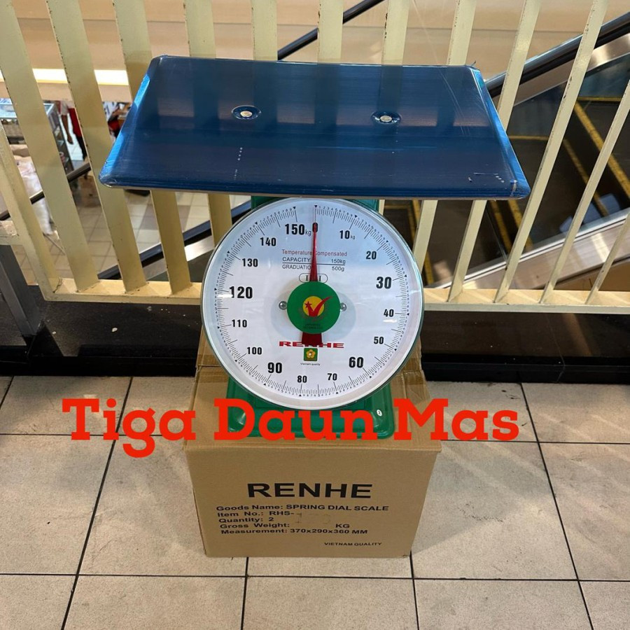 Jual Timbangan Renhe Kapasitas 150 Kg / Timbangan Manual Kualitas Vietnam 150kg | Shopee Indonesia