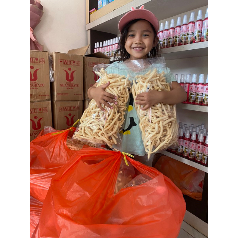 Jual Amplang Udang Khas Tembilahan Inhil 1Kg | Shopee Indonesia