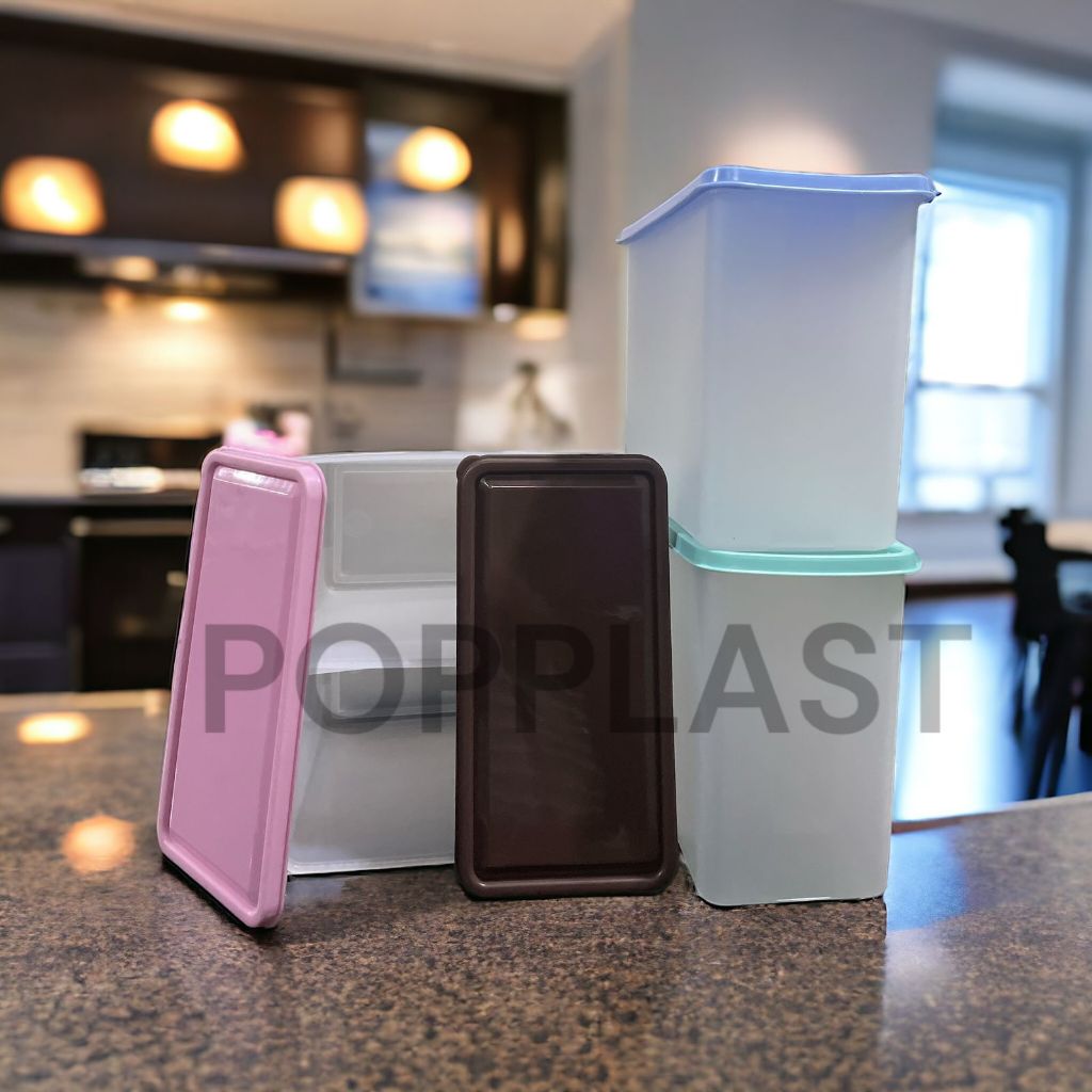 Jual Toples Nara TRANSPARAN/Food Container Tebal/ Kulkas Set Storage ...