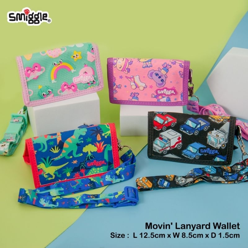 Jual Smiggle Wallet Lanyard / Dompet Anak Smiggle Dengan Tali | Shopee ...