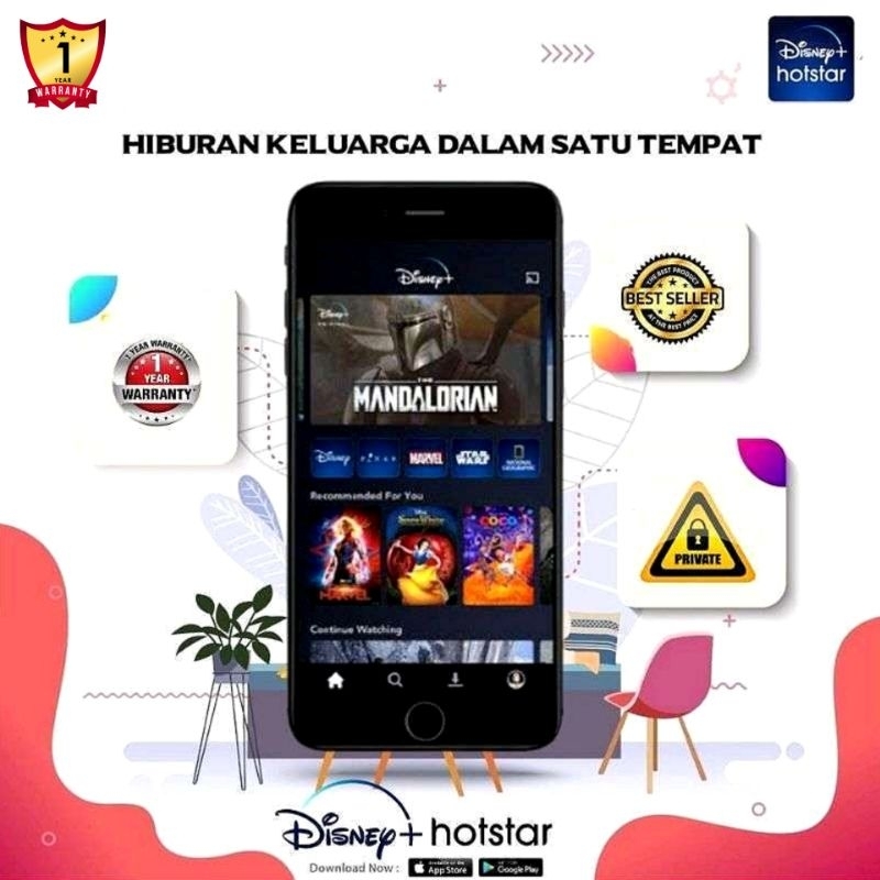 Jual Disney hostar premium 4k UHD 1 bulan garansi full | Shopee Indonesia