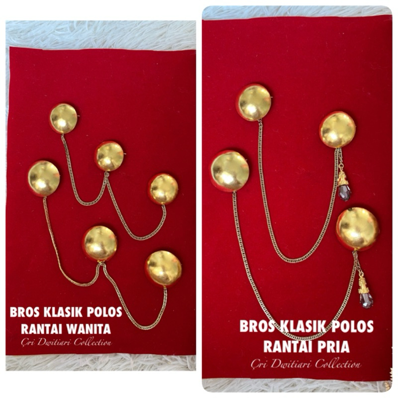 Jual Bros Klasik Polos Rantai Wanita Pria | Shopee Indonesia