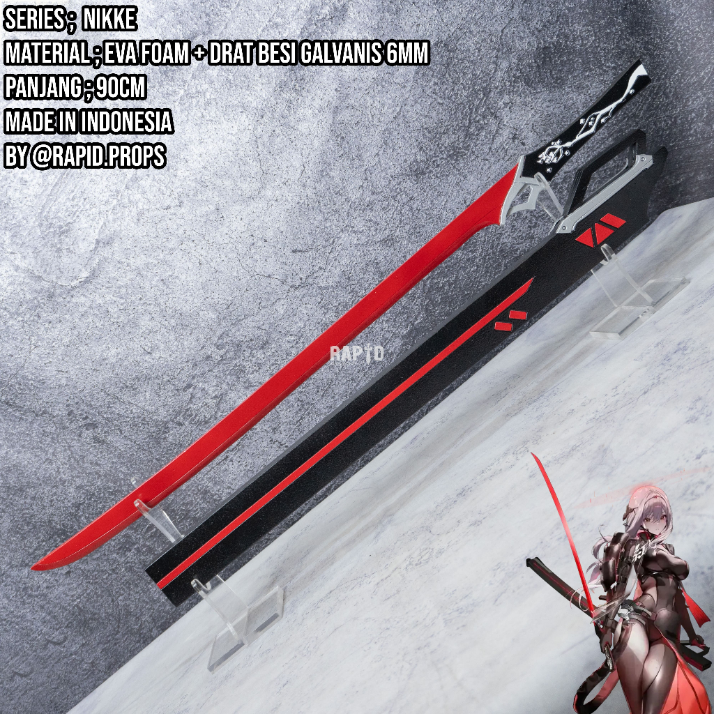 Jual Scarlet Black Shadow Sword NIKKE For Cosplay | Shopee Indonesia