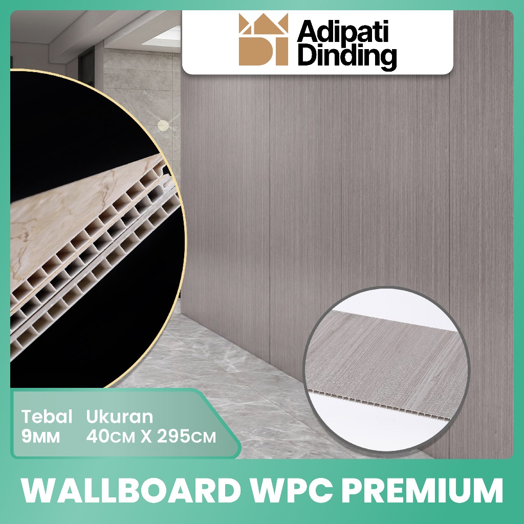Jual WALLBOARD PVC / WPC WALLBOARD PRODUK DEKORASI DINDING PREMIUM ...
