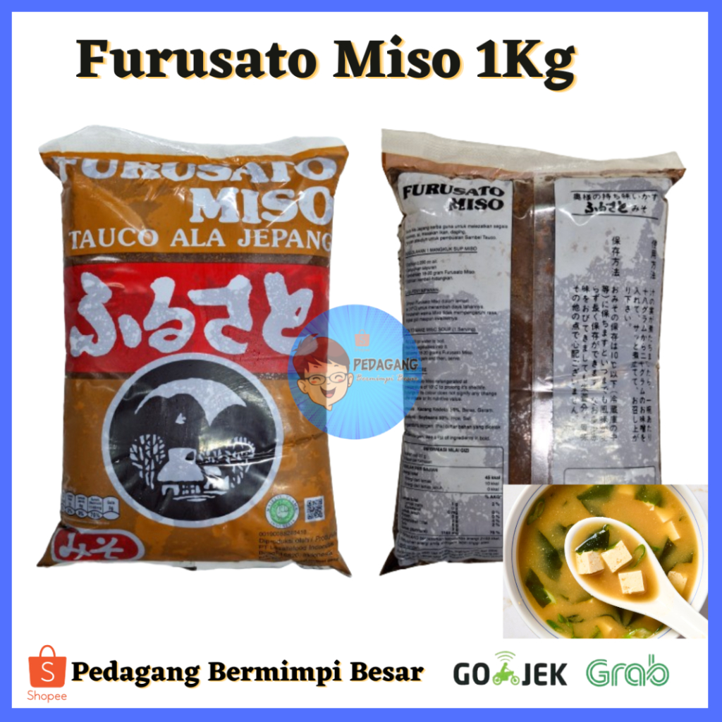 Jual Furusato Miso 1Kg | Tauco Jepang | Shiro Miso | Shopee Indonesia